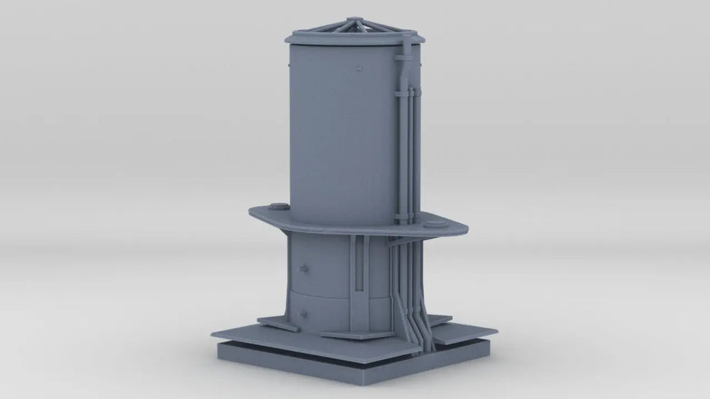 1/100 Russian Gangut Aft Funnel - distefan 3d print