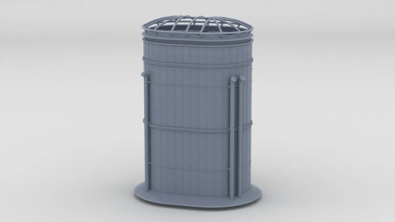 1/128 HMS Hood - Forward Funnel - distefan 3d print