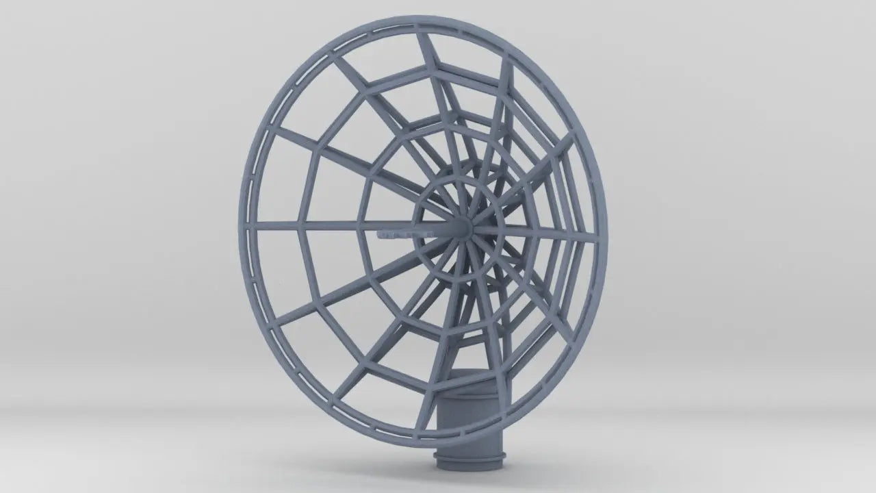 1/128 USN SK-2 Radar Antenna - distefan 3d print