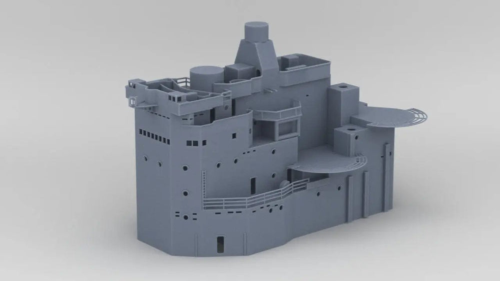 1/128 HMS Vanguard Structure Set - distefan 3d print