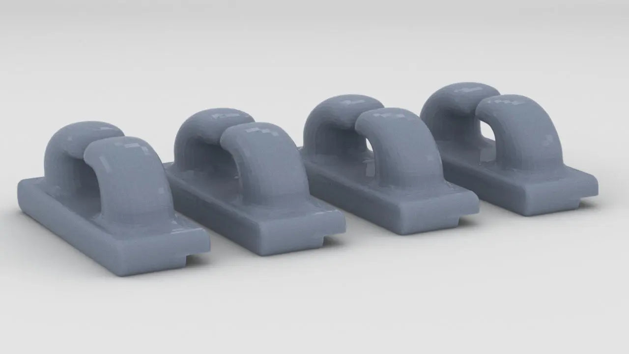 1/144 HMS Garland Bow Chocks Set (4pcs) - distefan 3d print