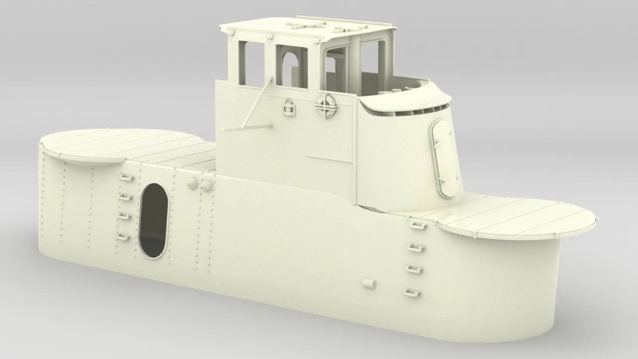 1/16 USS Gato Conning Tower - distefan 3d print