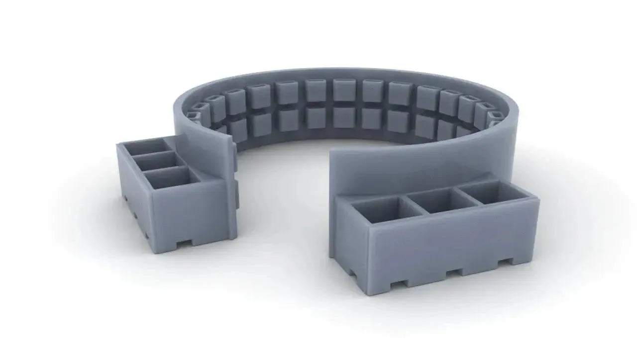 1/160 USN 40mm Twin Bofors Tub Shield - distefan 3d print