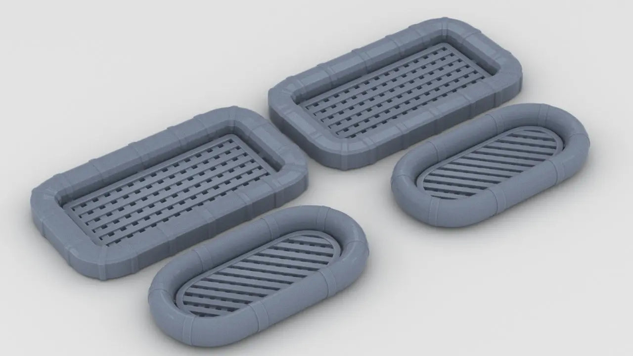 1/160 USS LCS Life Raft Set (4pcs) - distefan 3d print