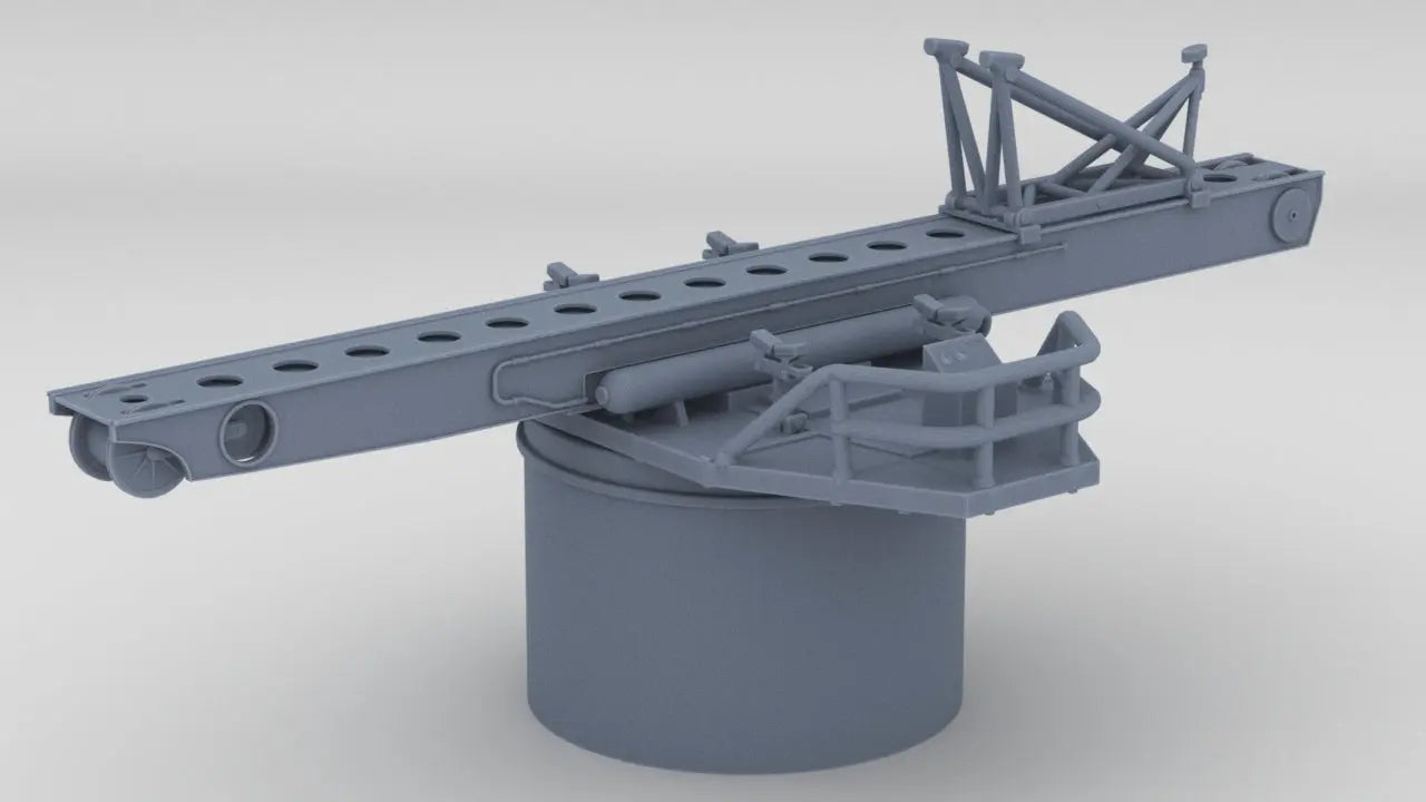 1/192 DKM Hipper Seaplane Catapult - distefan 3d print
