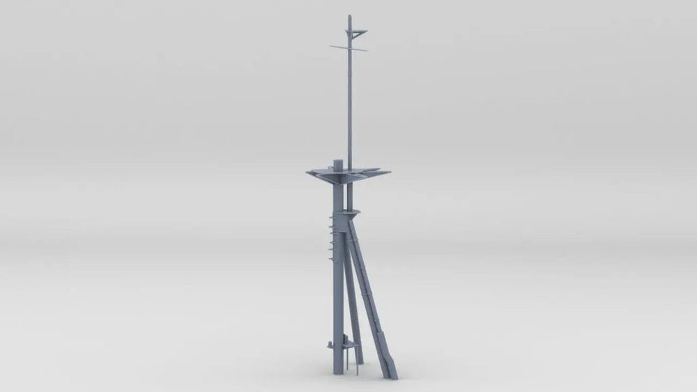 1/200 HMS Hood - Aft Mast - distefan 3d print