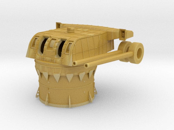 1/200 IJN 20cm 50 3rd year type naval turret v2 - distefan 3d print