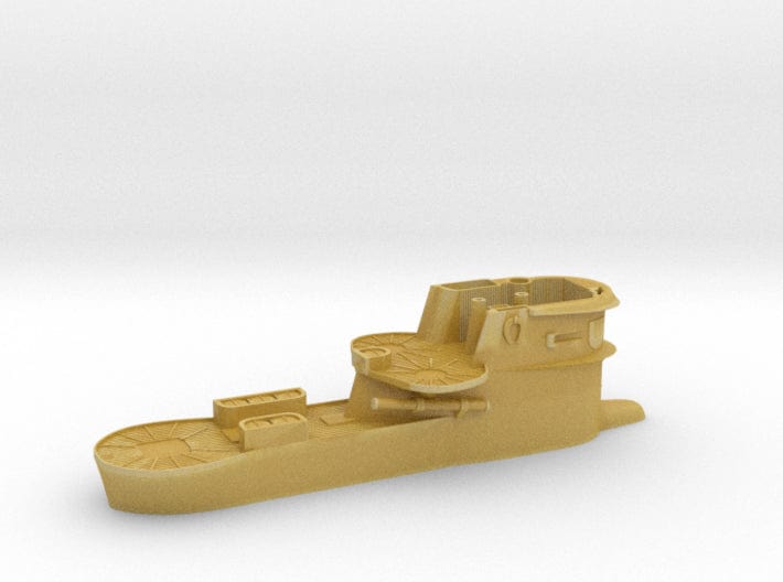 1/200 Uboot IXC U-505 conning tower - distefan 3d print