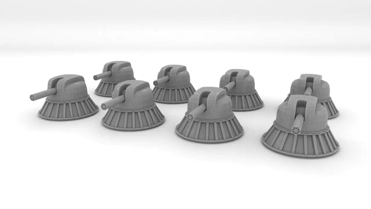 1/200 USSR AK-630 30mm CIWS Set 8pcs - distefan 3d print