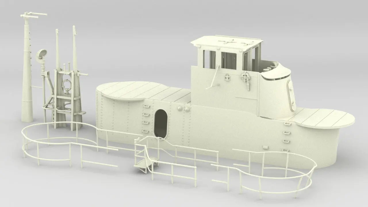 1/24 USS Gato Conning Tower Set - distefan 3d print