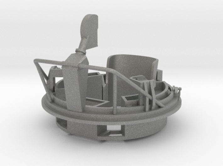 1/24 USN PT Boat 109 Aft Turret MG Mount - distefan 3d print