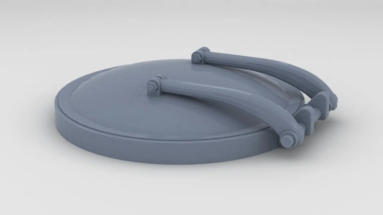 1/32 DKM U-Boot VII/C Bow Hatch - distefan 3d print