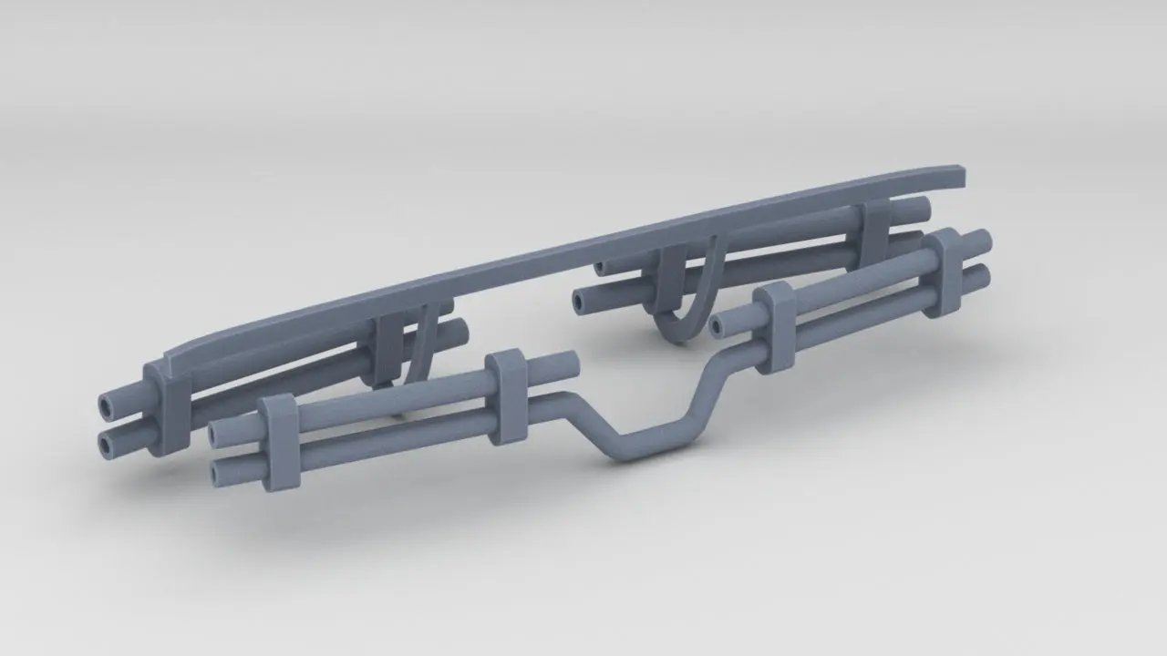 1/32 Hydra Schmidt Roadster Bumper Set (2pcs) - distefan 3d print