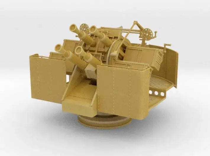 1/32 RN QF 2-Pounder (40mm) Quadruple Naval Gun Elevated - distefan 3d ...