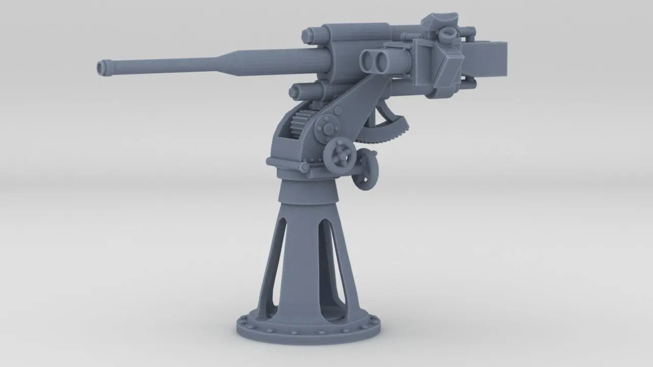 1/32 Russian ShCH 45mm/46 Cal. Deck Gun "PIKE" - distefan 3d print
