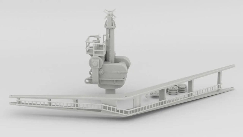 1/32 DKM Prinz Eugen Seaplane Crane Set - distefan 3d print