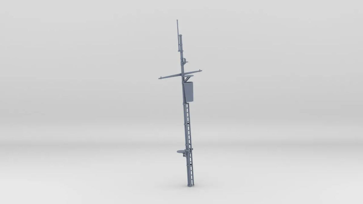 1/35 USS Sub Chaser Main Mast - distefan 3d print