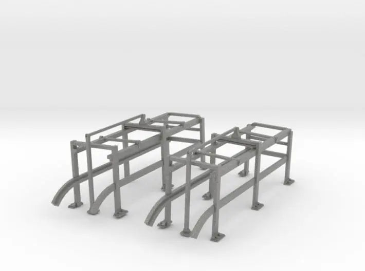 1/35 USS Sub Chaser Depth Charge Rack Set - distefan 3d print