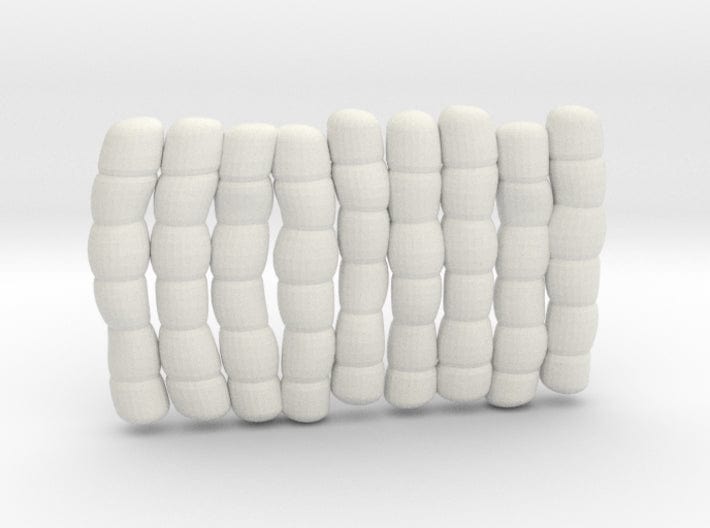 1/35 IJN Akagi Tower Futons 16 SET - distefan 3d print