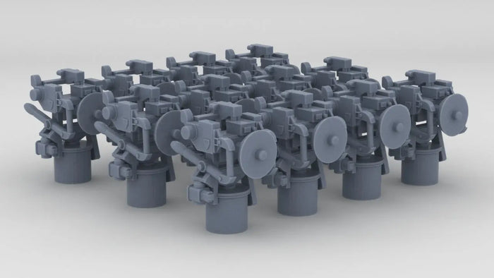 1/350 USN Mk57 Director Set (12pcs) - distefan 3d print