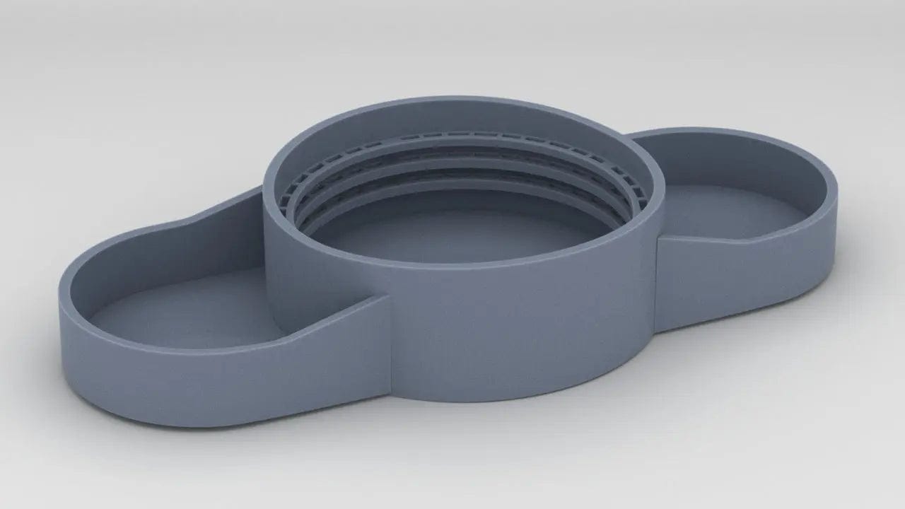 1/350 USS BB59 Aft Turret 40mm Gun Tub - distefan 3d print