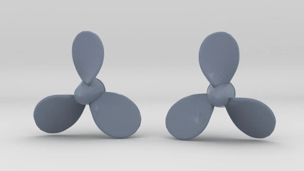 1/48 DKM U-Boot VIIC/41 Props Set - distefan 3d print