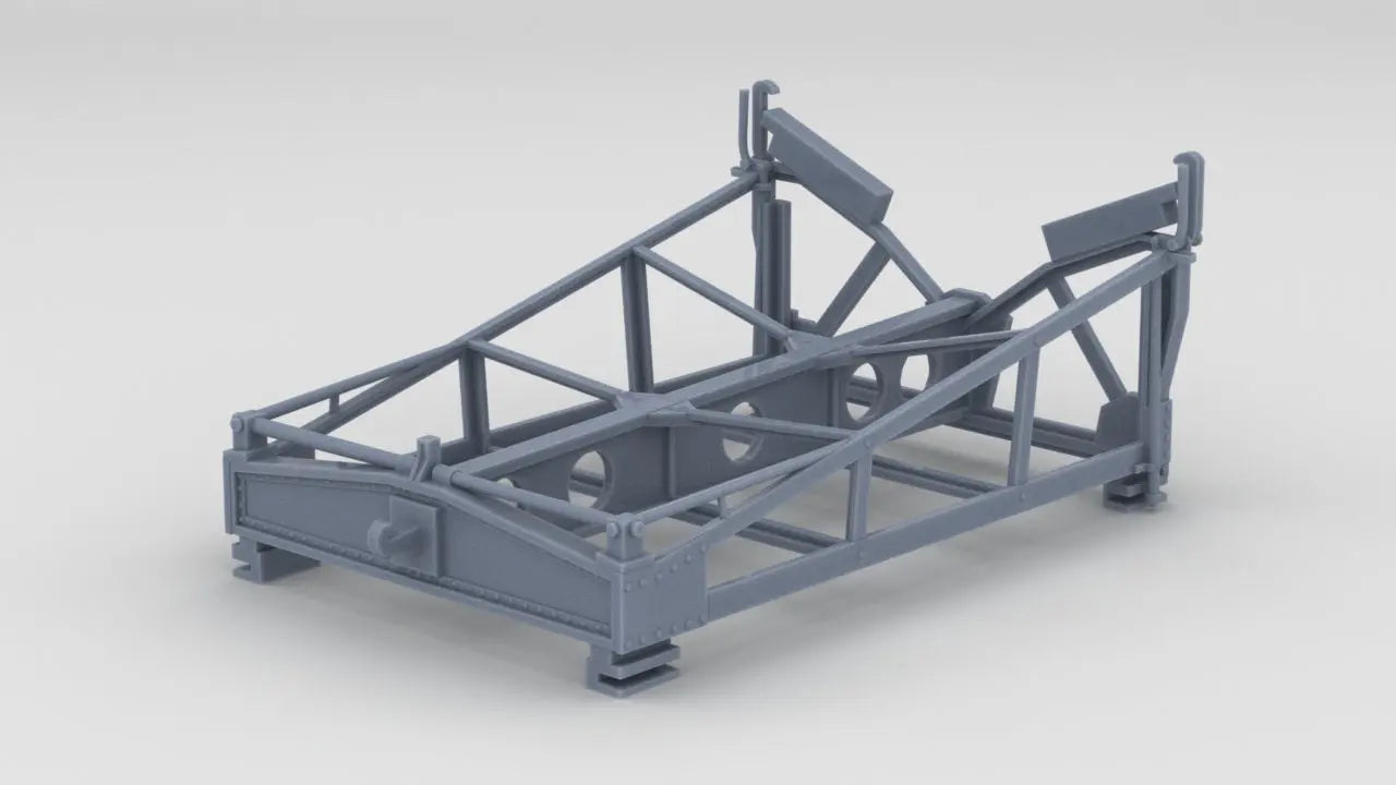 1/48 IJN Cradle for Single-Floatplane "Pete" - distefan 3d print