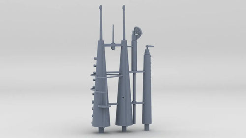 1/48 USS Balao - Conning Tower Details - distefan 3d print