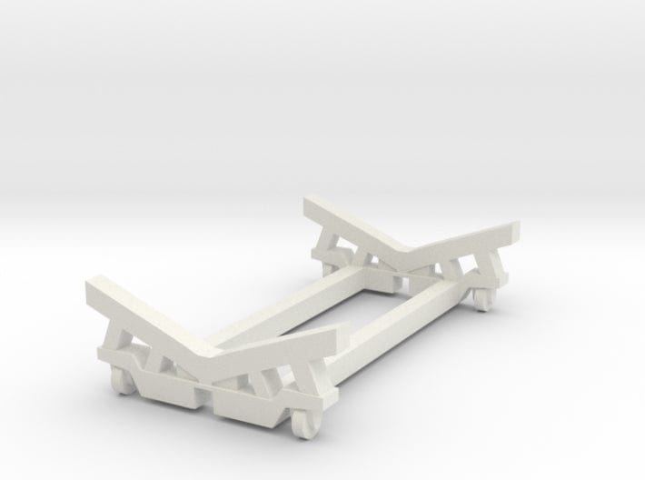 1/48 USN P-6 Catapult Cradle - distefan 3d print