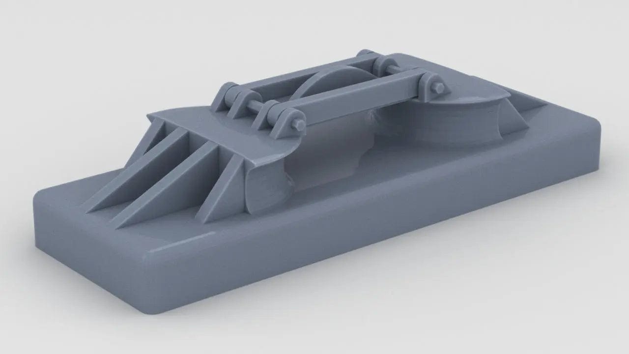 1/48 USS BB-59 Roller Chocks - distefan 3d print