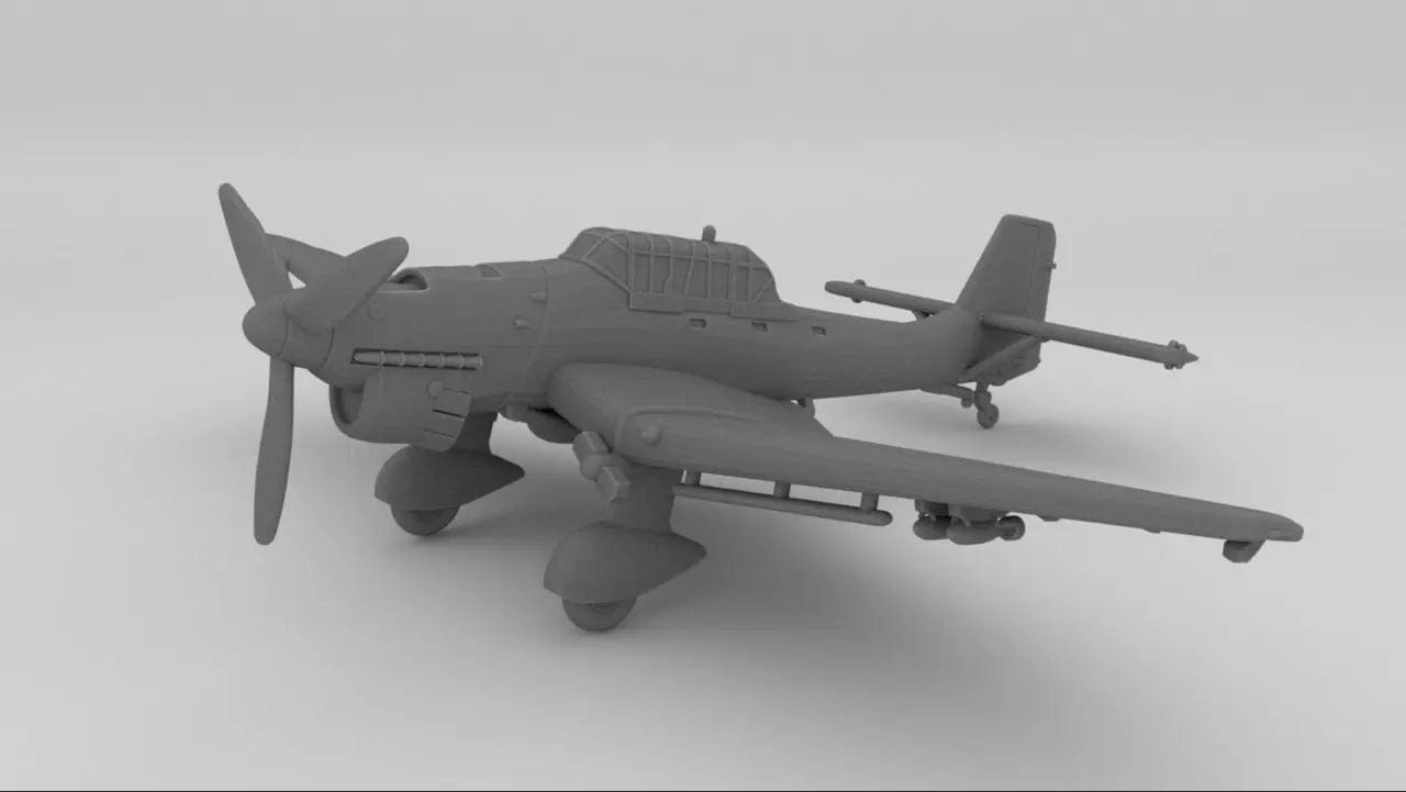 1/56 German Junkers Ju 87 "Stuka" - distefan 3d print