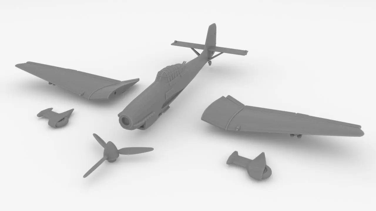1/56 German Junkers Ju 87 "Stuka" Kit - distefan 3d print