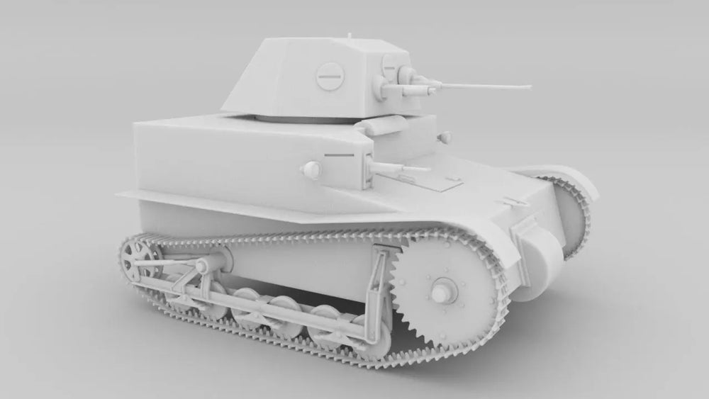1/6 Hungarian Interwar Tankette Set - distefan 3d print