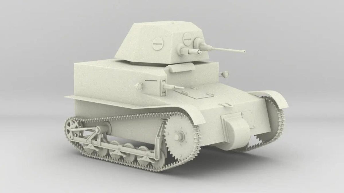 1/6 Hungarian Interwar Tankette Set - distefan 3d print
