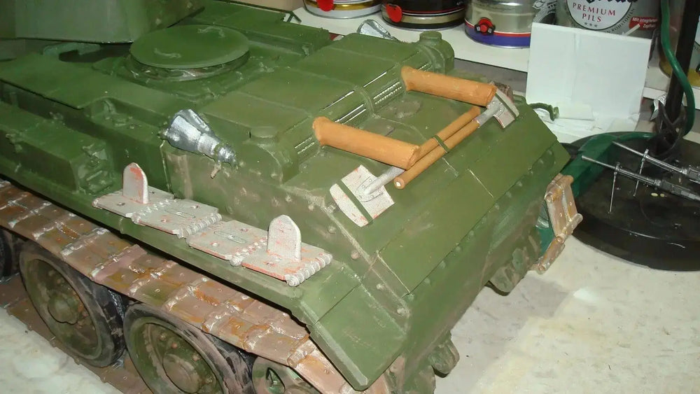 1/6 Soviet BT-7A Hull Hatch - distefan 3d print