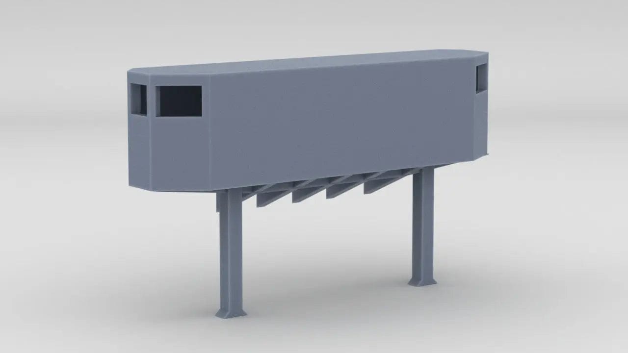 1/700 HMS Exeter Forward Deck 3 Platform - distefan 3d print