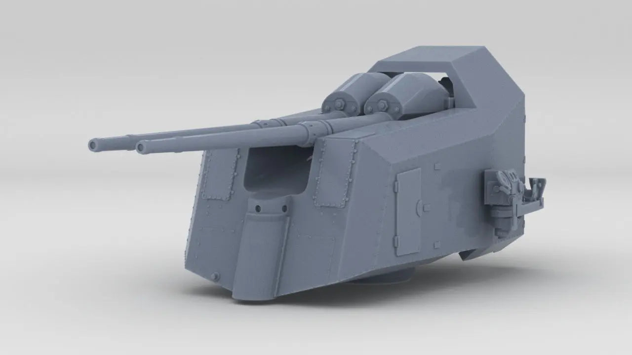 1/72 DKM Flak 10.5cm SK C/37 - distefan 3d print