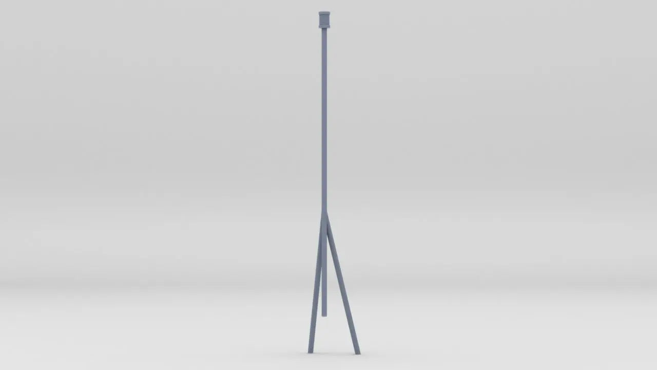 1/72 HMS Garland Bow Flag Mast - distefan 3d print
