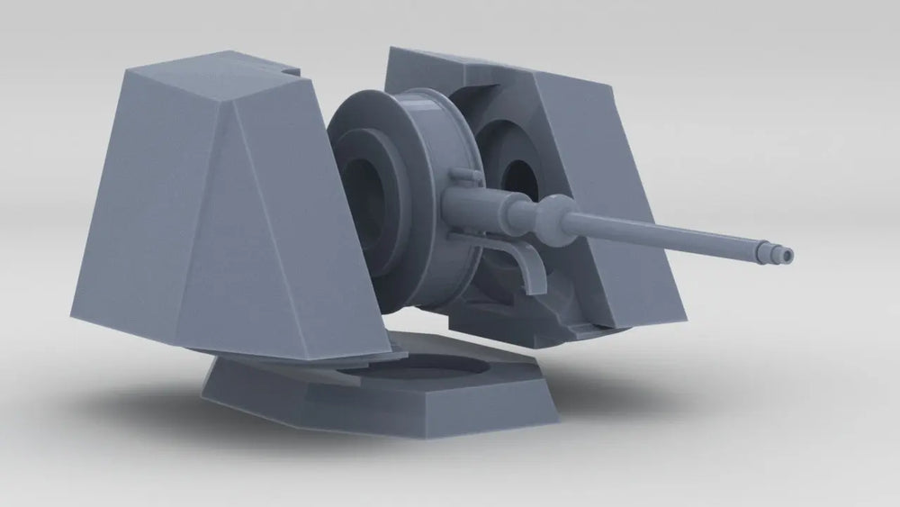 1/72 Italian Oto Breda 76/62SR Super Rapid Set - distefan 3d print