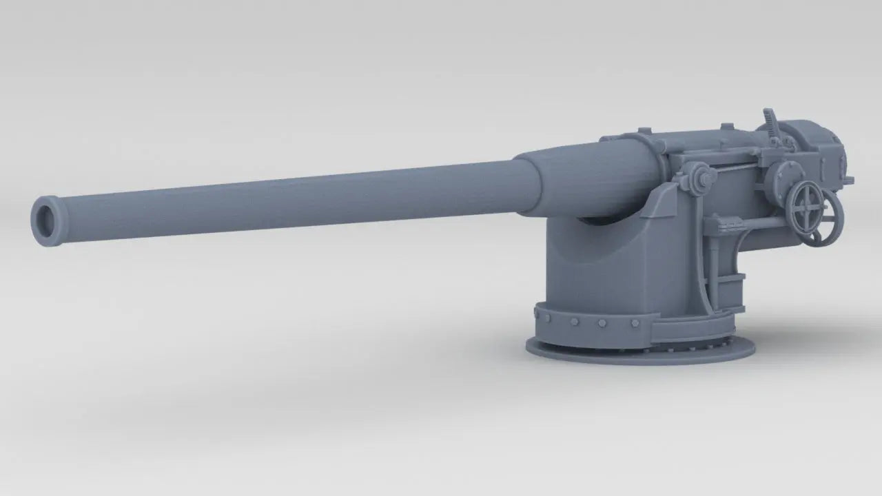 1/72 Russian 152mm /45 Naval Gun - distefan 3d print