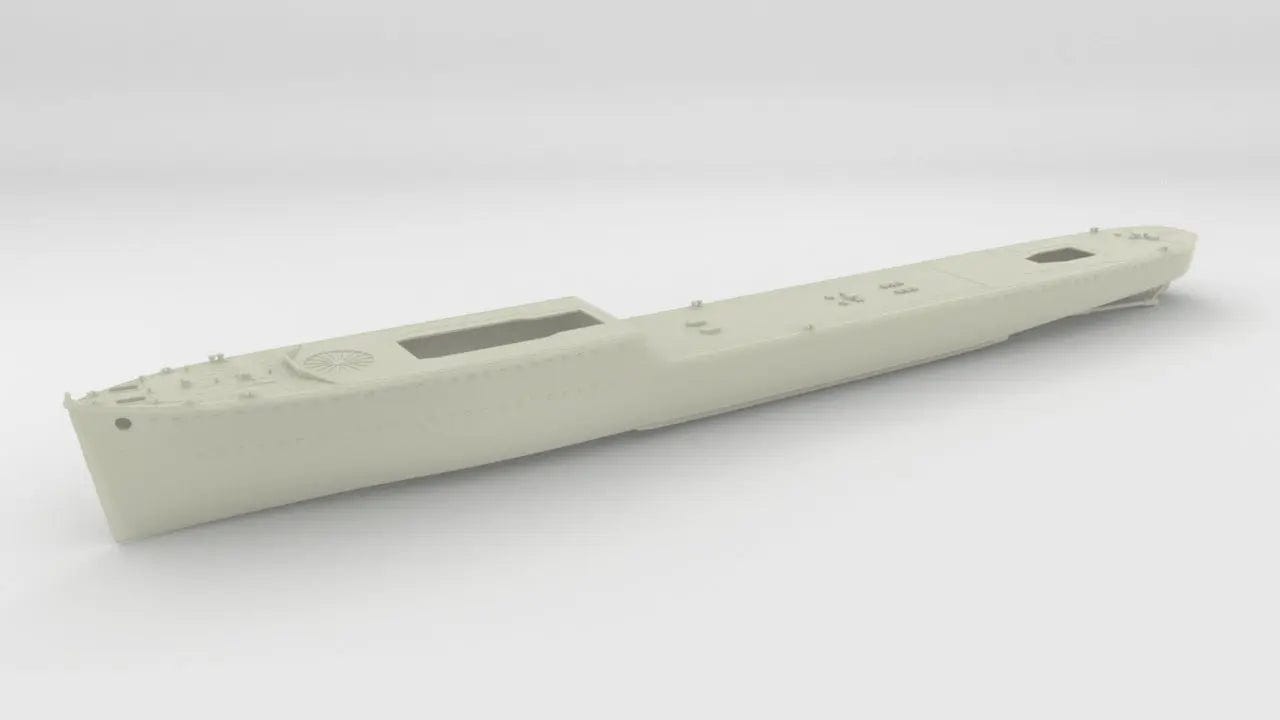 1/72 HMS Garland Hull - distefan 3d print