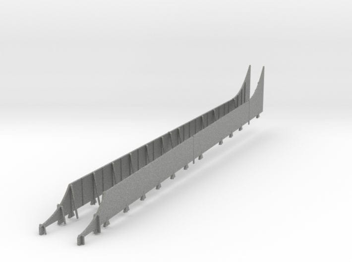 1/72 US Fletcher Structure Bulwark Set - Upgrade Your Ship Model ...