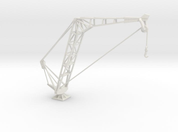 1/72 USN Aircraft Crane (Resin) - Distefan 3D Print | Upgrade Your Ship