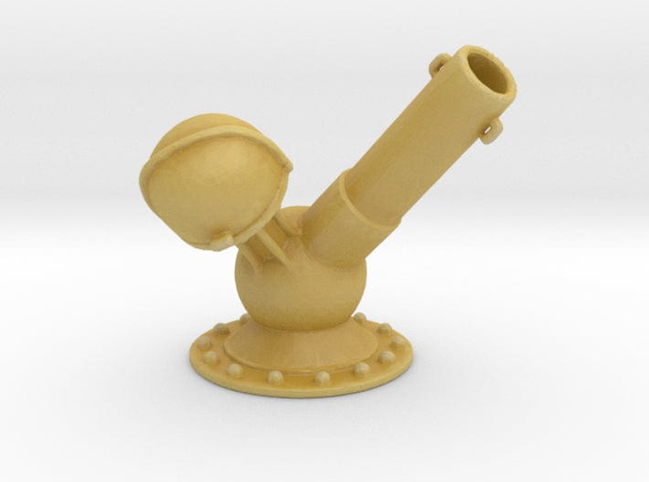 1/72 USN k-gun - depth charge projector unloaded - distefan 3d print