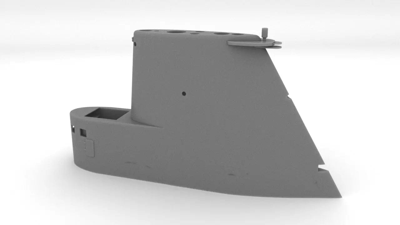 1/72 USS Gato S86 Fairwater - distefan 3d print