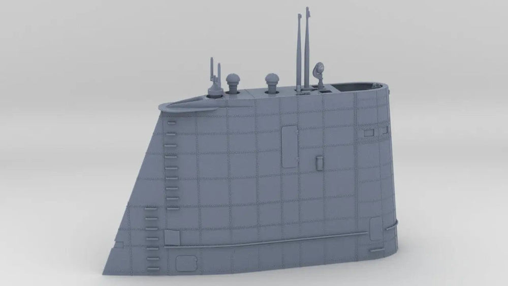 1/72 USS Razorback Fairwater - distefan 3d print