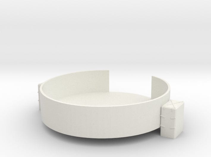 1/72 V&W class destroyer Aft gun tub - distefan 3d print