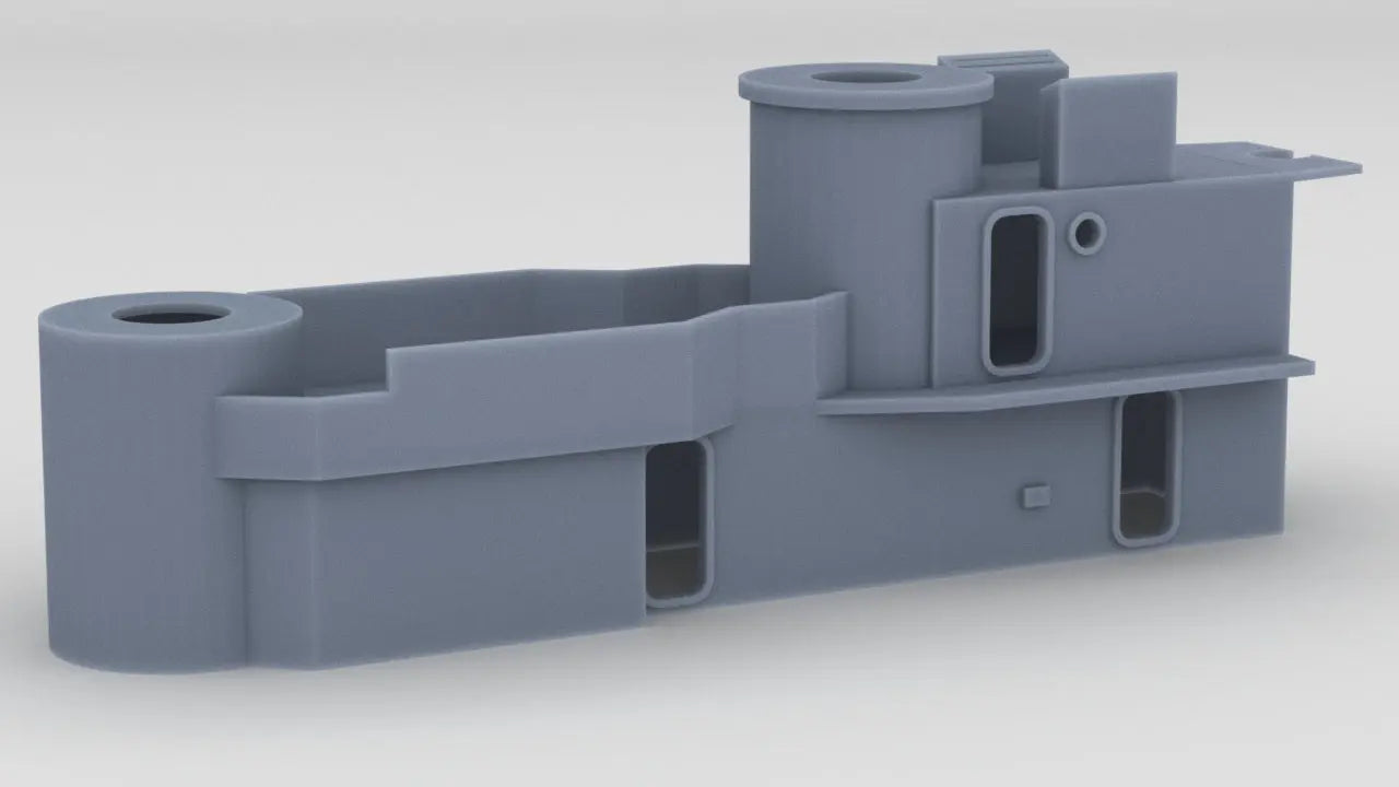 1/96 USS Cleveland (CL-55) Aft Deck 4 - distefan 3d print