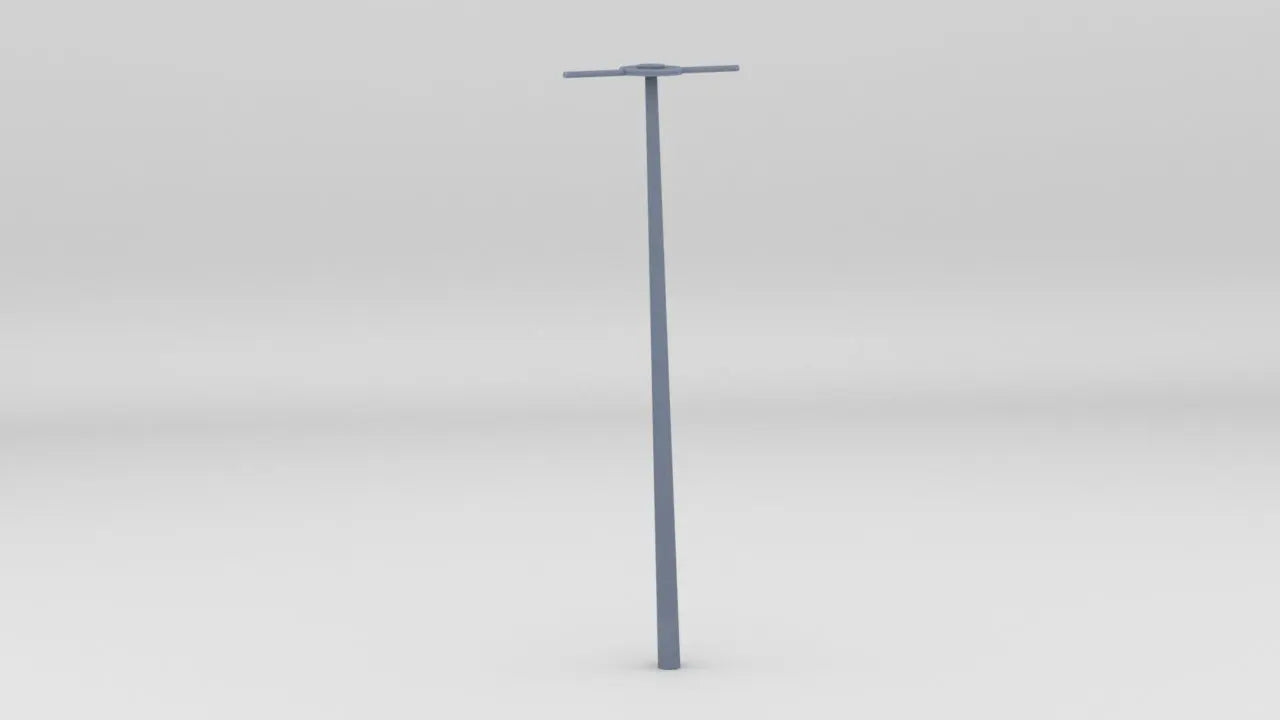 1/96 USS Cleveland (CL-55) Aft Mast - distefan 3d print