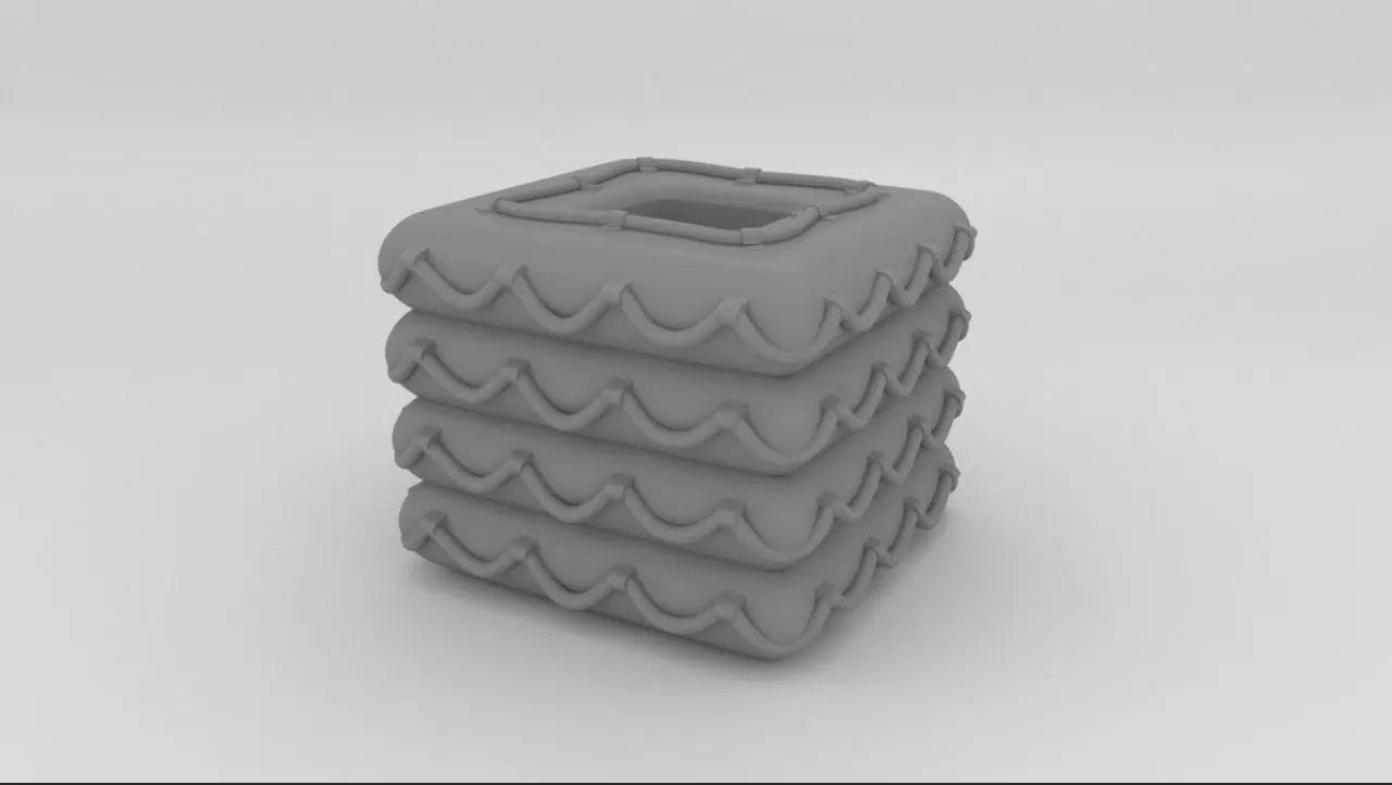 1/96 DKM life rafts set 4pcs - distefan 3d print